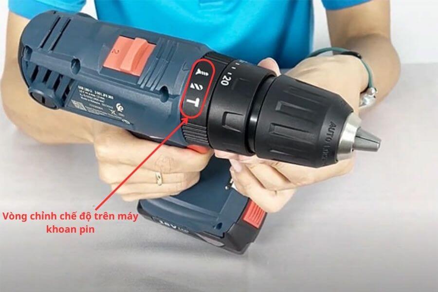 Các chế độ trên máy khoan pin PHỔ BIẾN người dùng nên biết